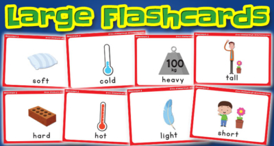 16 Free Opposites Flashcards + Games and Worksheets – Free Flashcards ...